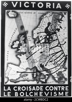 Soviet propaganda poster Operation Barbarossa - German Invasion of ...
