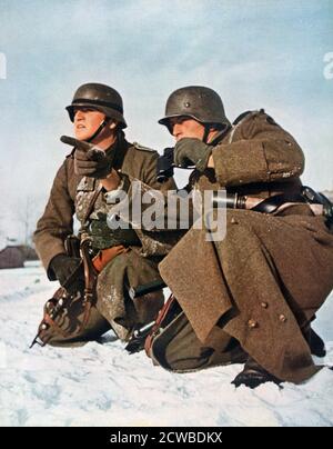 German soldiers, World War II, 1942. Artist: Grimm Stock Photo - Alamy