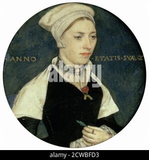 Hans Holbein the Younger - Mrs Pemberton C 1535 Stock Photo - Alamy