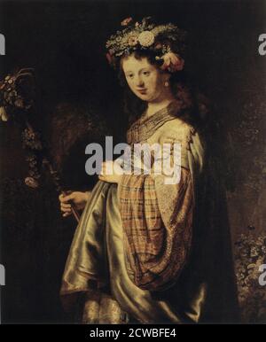 'The Goddess Flora', 17th century, Oil on canvas, 165 x 95 cm, P01675 ...