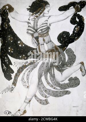 Ida Rubinstein as Cleopatra in the ballet Antoine et Cléopâtre by ...