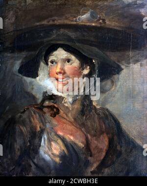 The Shrimp Girl by William Hogarth Stock Photo - Alamy