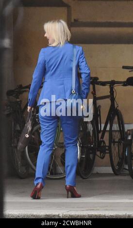 Photograph of Liz Truss. Elizabeth Mary Truss (1975-) a British ...