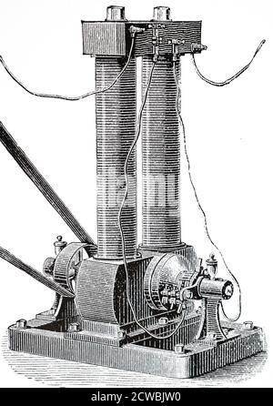 Edison dynamo Stock Photo - Alamy