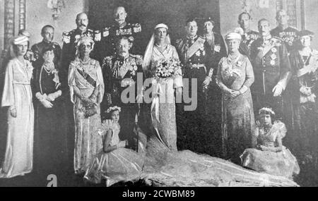 PRINCESS MARINA OF GREECE ROYAL FAMILY 25 March 1936 APROXIMATE DATE ...