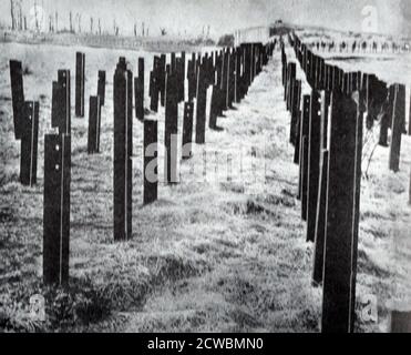 World War Two anti-invasion defences, Bawdsey, Suffolk, UK Stock Photo ...
