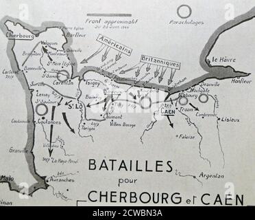 Liberation of Cherbourg (June 1944 Stock Photo - Alamy