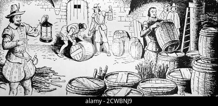 The Gunpowder Plot of 1605 Stock Photo - Alamy