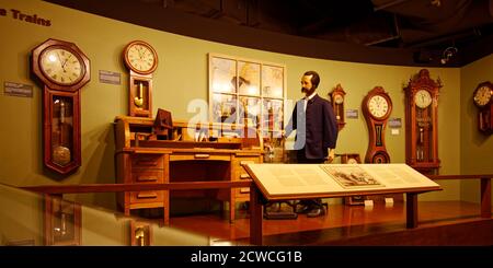 National watch and clock museum Columbia PA Stock Photo - Alamy
