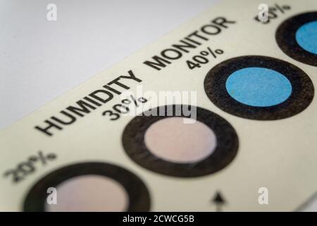 Close-up of HIC from electronics manufacturing industry with blue ...