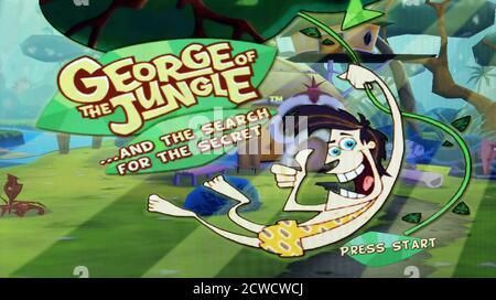 George of the Jungle - Sony Playstation 2 PS2 - Editorial use only ...