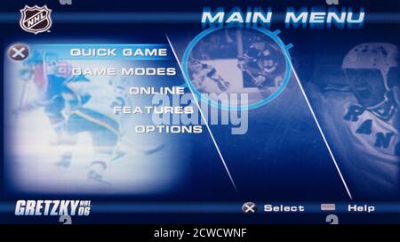 NHL 06 - Sony Playstation 2 PS2 - Editorial use only Stock Photo - Alamy
