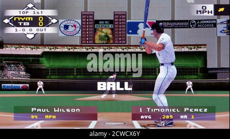 High Heat Baseball 2002 - Sony Playstation 1 PS1 PSX - Editorial use ...
