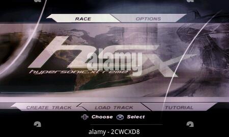 HSX - Hypersonic Xtreme - Sony Playstation 2 PS2 - Editorial use only ...