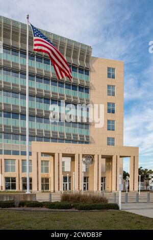 Dan M. Russell Jr. United States Courthouse in Gulfport, Mississippi ...