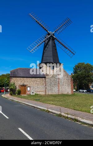 west blatchington windmill Stock Photo - Alamy