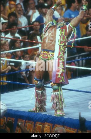The Ultimate Warrior, James Brian Hellwig 1992, Credit: Michael ...