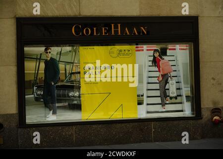 Cole Haan logo seen one at one of their branches Stock Photo - Alamy