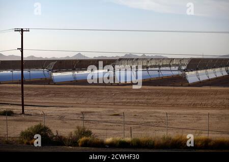 Gila Bend, Arizona - The Solana Generating Station - the largest ...