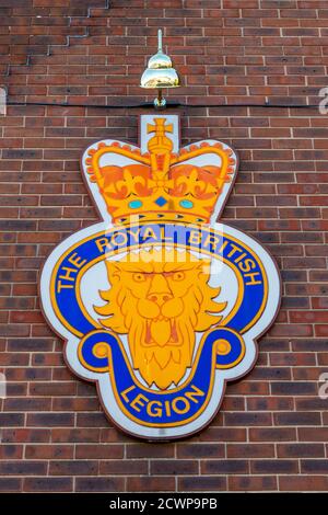 The Royal British Legion logo on white envelope Stock Photo - Alamy