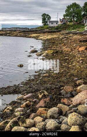 Boathouse at Corrie on the Isle of Arran, Scotland Stock Photo - Alamy