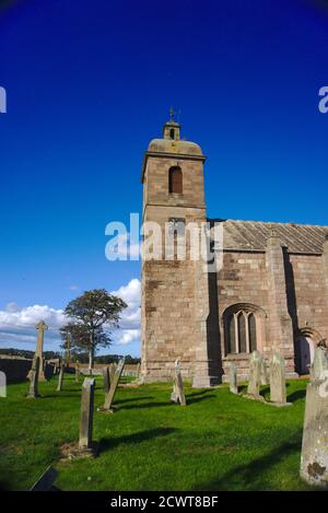 West end of Ladykirk Church, built by order of King James IV in ...