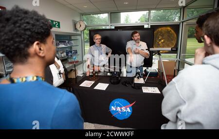 Nearly 50 students from Maryland and Virginia participated in NASA's ...