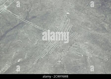 nazca lines,these are a series of ancient geoglyphs located in the ...