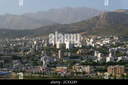 Yasuj city, Zagros mountains, Central Iran Stock Photo - Alamy