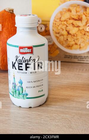 Müller Kefir Kalinka close up Stock Photo - Alamy