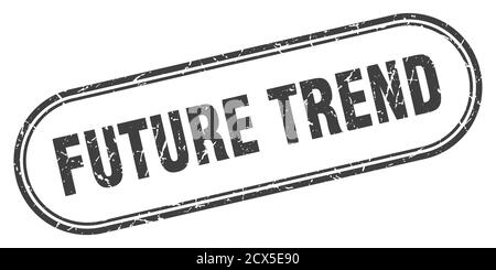 future stamp. rounded grunge sign on white background Stock Vector ...