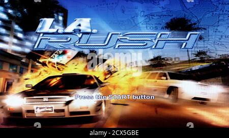 L.A. Rush - Sony Playstation 2 PS2 - Editorial use only Stock Photo - Alamy