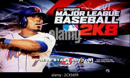 Major League Baseball 2K8 - Sony Playstation 2 PS2 - Editorial use only ...