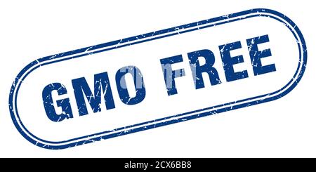 no gmo stamp. rounded grunge sign on white background Stock Vector ...