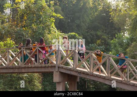 HMONG CHILDREN NORTHERN LAOS Stock Photo - Alamy
