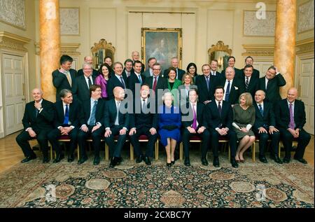 The Cabinet Room at Number 10, Downing Street, London, 1927. Artist ...