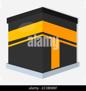 Saudi Arabia, Medina, Quba Mosque, travel landmark vector illustration ...