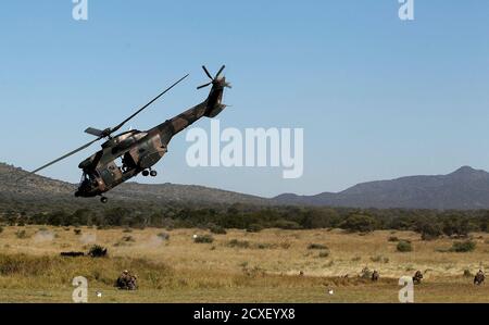SAAF Oryx helicopter Stock Photo - Alamy