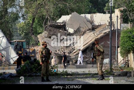 The police department building located in the city centre of Erbil ...