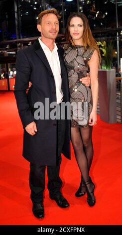 German actor Thomas Kretschmann and girlfriend Brittany Rice arrive for ...