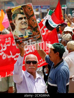 General Abd al-Karim Qasim, Prime Minister of Iraq from 1958 to 1963 ...