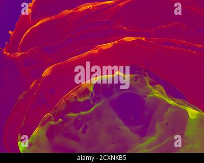 Ethereal Paint Texture. Alcohol Ink Wash Stock Photo - Alamy