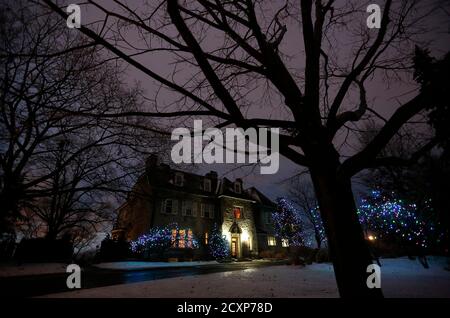 The official residence of the Prime Minister of Canada at 24 Sussex ...