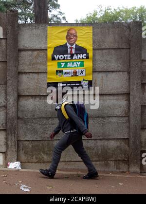South African election poster for the May 2019 election for the ...