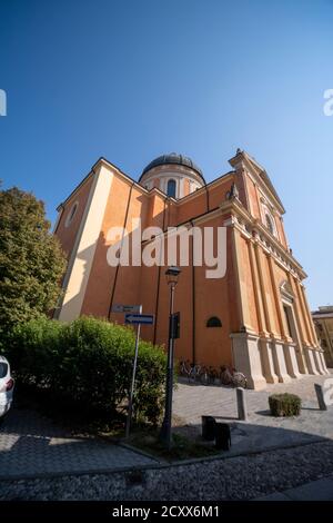 church of boretto reggio emilia exteriors. High quality photo Stock ...