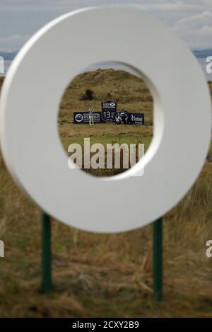 Scotland's Robert MacIntyre tees off during day one of The Open at The ...