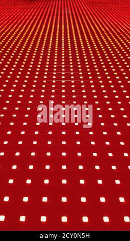 RGB SMD LED module with glowing lights controlled by a microcontroller ...