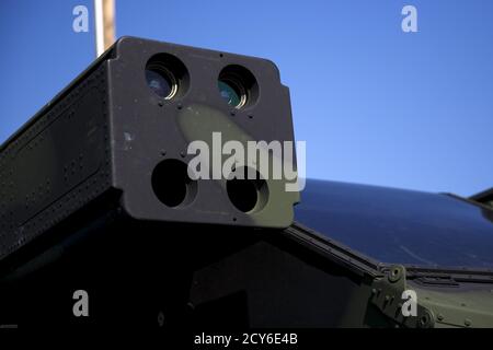 Avenger air defense missile system, USA Stock Photo - Alamy