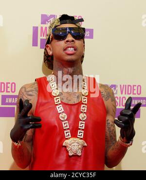 Tyga at 2012 MTV Video Music Awards held at the Staples Center in Los ...