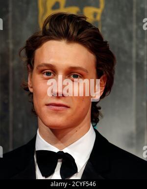 UNITED KINGDOM: British actor George MacKay poses for pictures on the ...